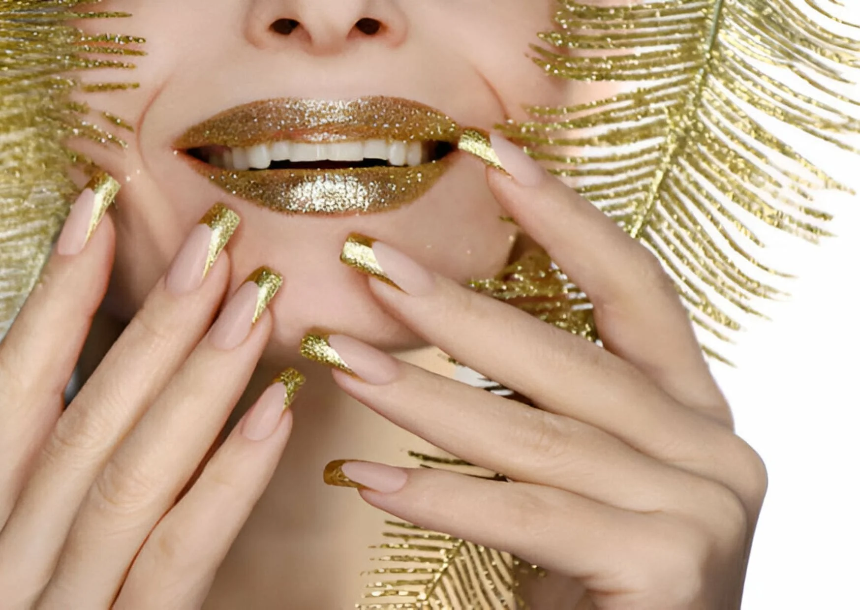 Wedding Perfect Golden Nails Every Bride Will Love - Acrylic Haven